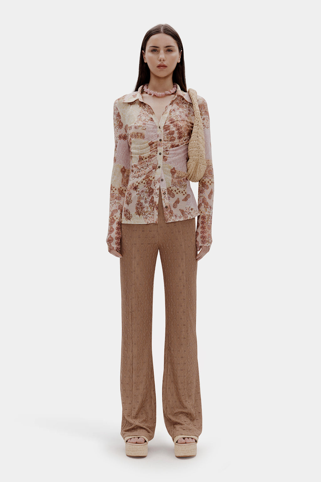 Revival Mesh Pant Barely There – OWNLEY ONLINE